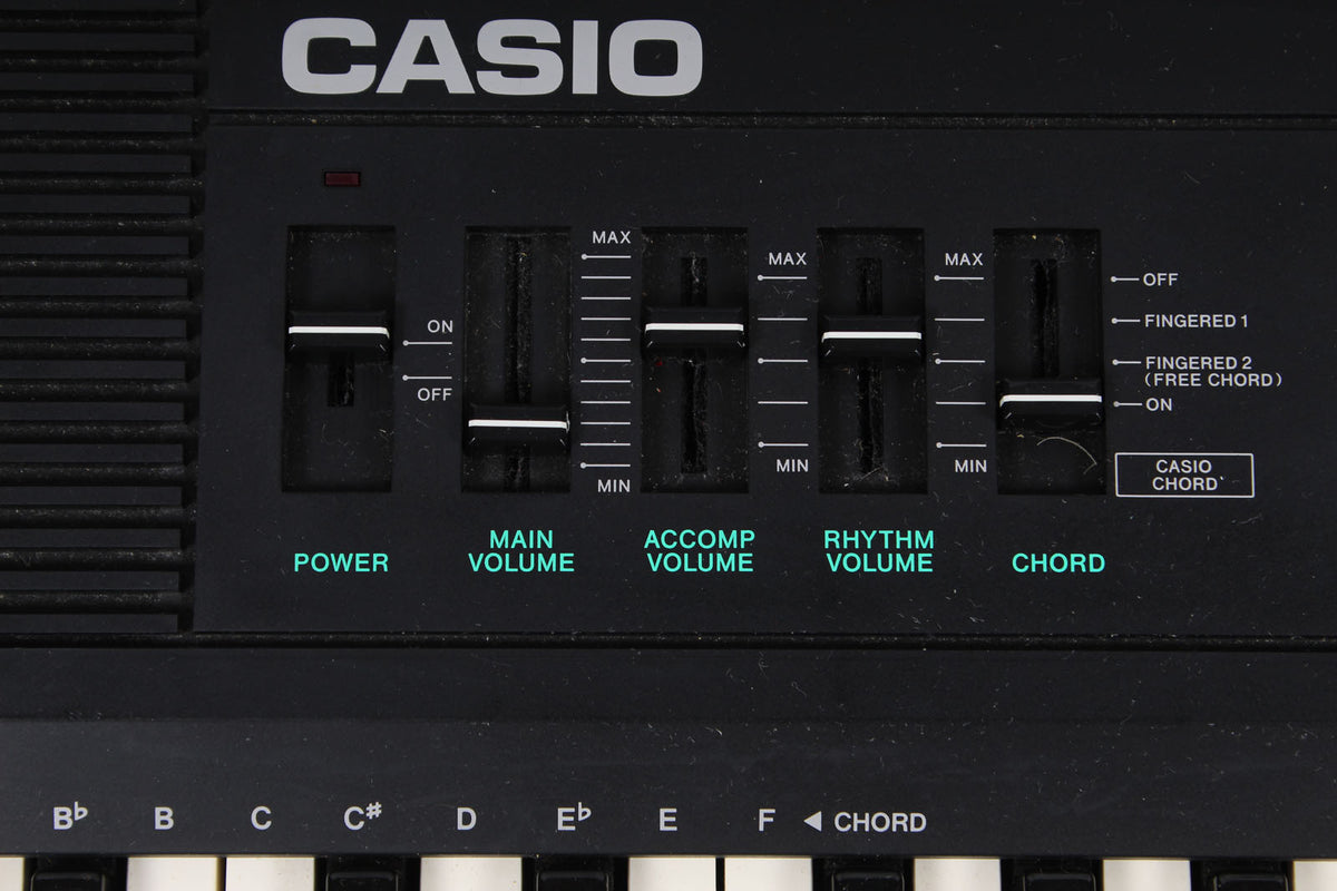 Casio Casiotone CT-607 Keyboard with Power Supply Manual and Original ...