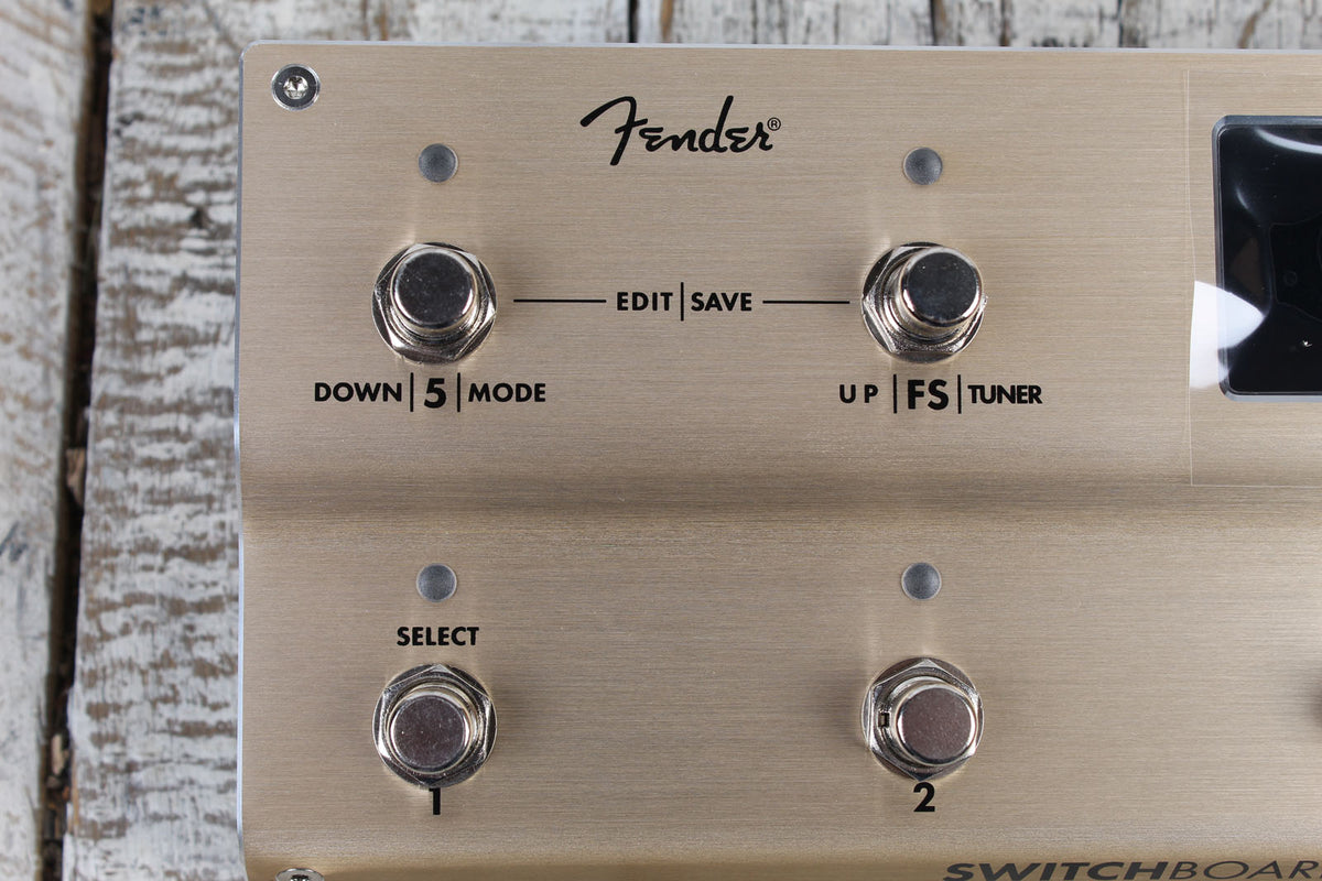 Fender Switchboard Effects Operator Guitar Effects Pedal Switcher w Po ...