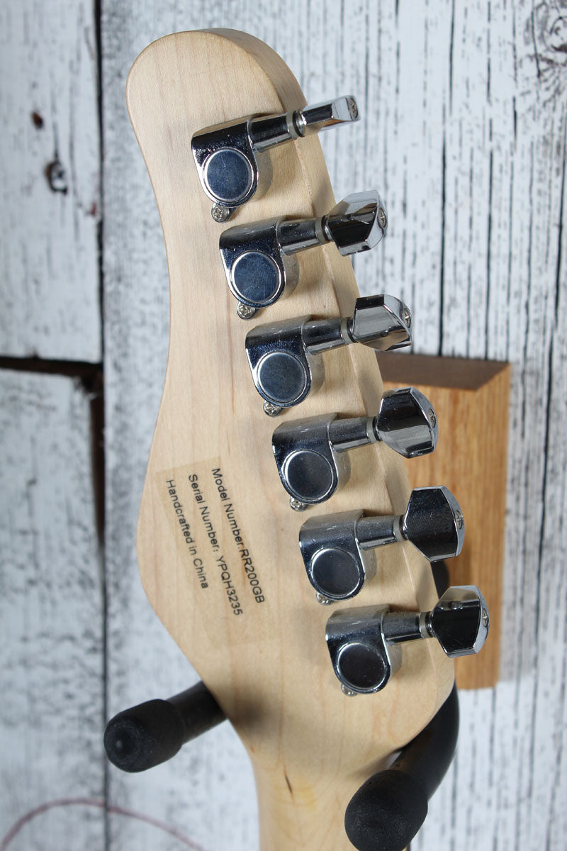 Rogue Strat Style Electric Guitar Gray Burst Finish – The Music Farm