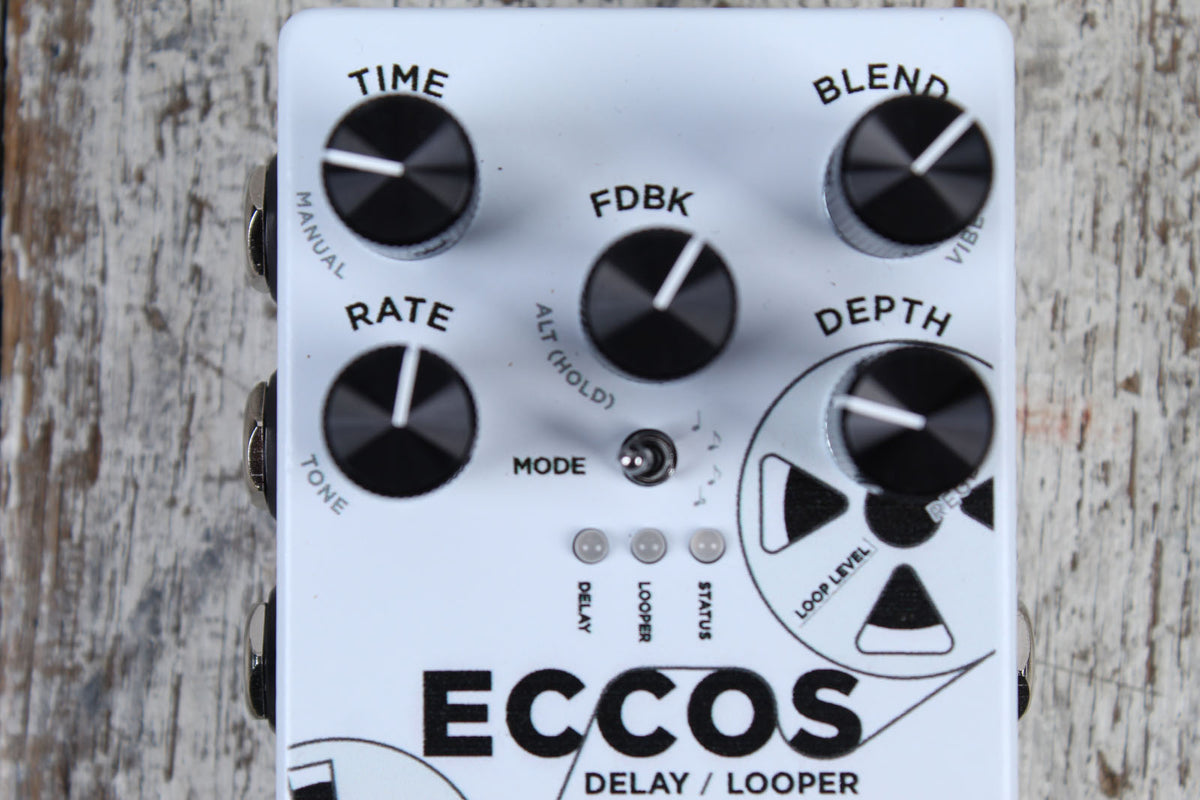 Keeley ECCOS Delay / Looper Pedal Electric Guitar Delay and Loop Effec ...